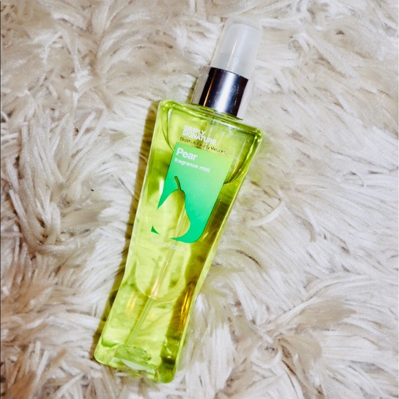 Bath & Body Works | Other | Bbw Pear Fragrance Mist Free Gift W ...